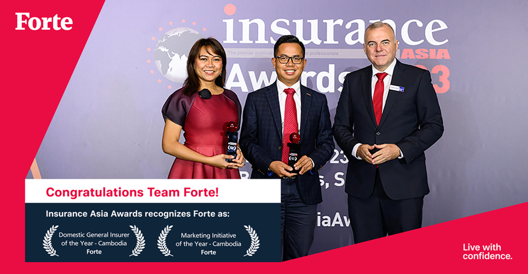 Forte - Insurance Asia Award recognized Forte as Domestic General ...