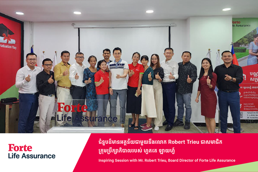 Forte - Inspiring Session with Mr. Robert Trieu, Board Director of ...